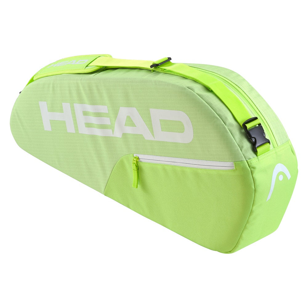 HEAD Base Small 3 Tennis Racket Bag - Lime – Racketworld UK