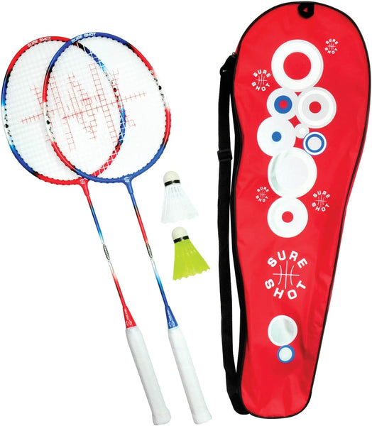 Sure Shot 2 Player Badminton Set Includes Carry bag and Shuttles ...
