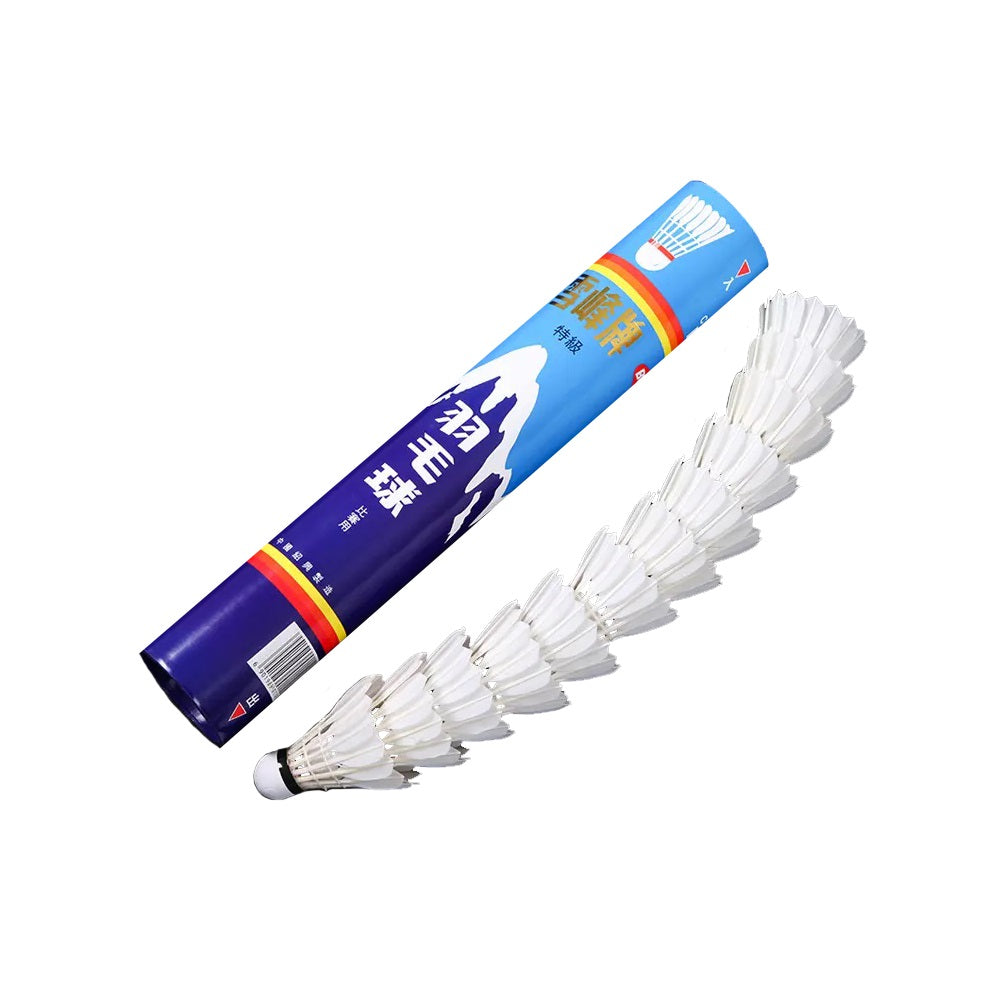 Ashaway Snow Peak C1101 Superior Grade Feather Shuttlecocks - 1 Dozen ...