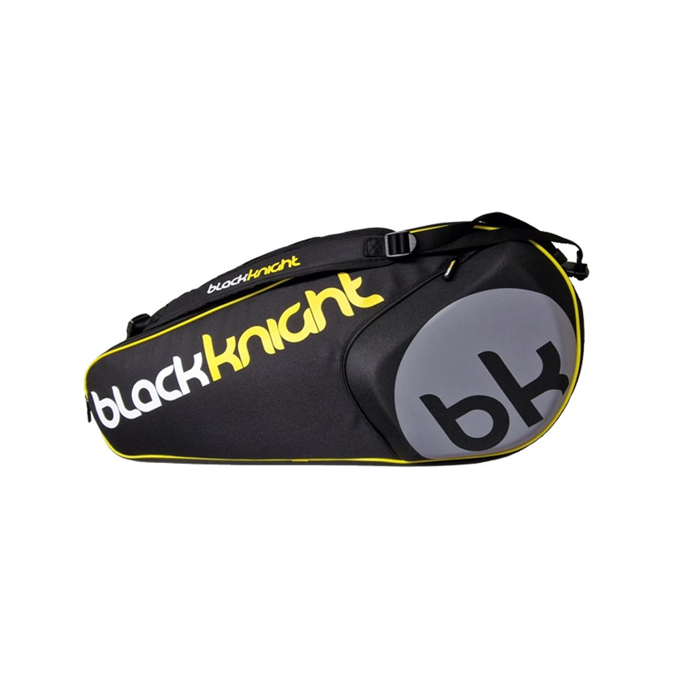 Black Knight Pro Series Tour Racket Bag - Black/Yellow – Racketworld UK