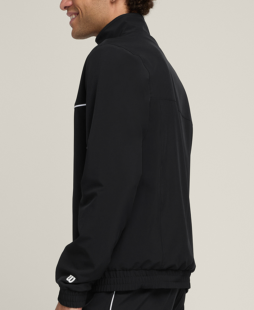 Wilson Men's Team Grand Slam Woven Jacket - Black – Racketworld UK