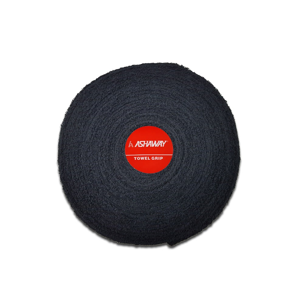 Ashaway Towel Grip - Black - 1 Roll – Racketworld UK