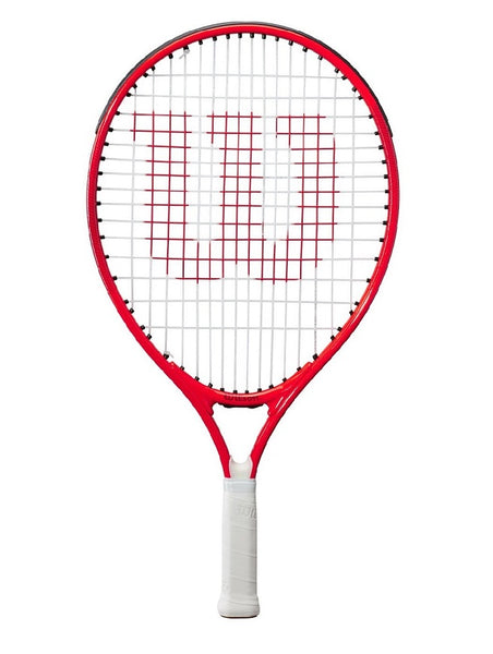 Wilson Federer 19" Junior Red Tennis Racket + Cover - Racketworld UK