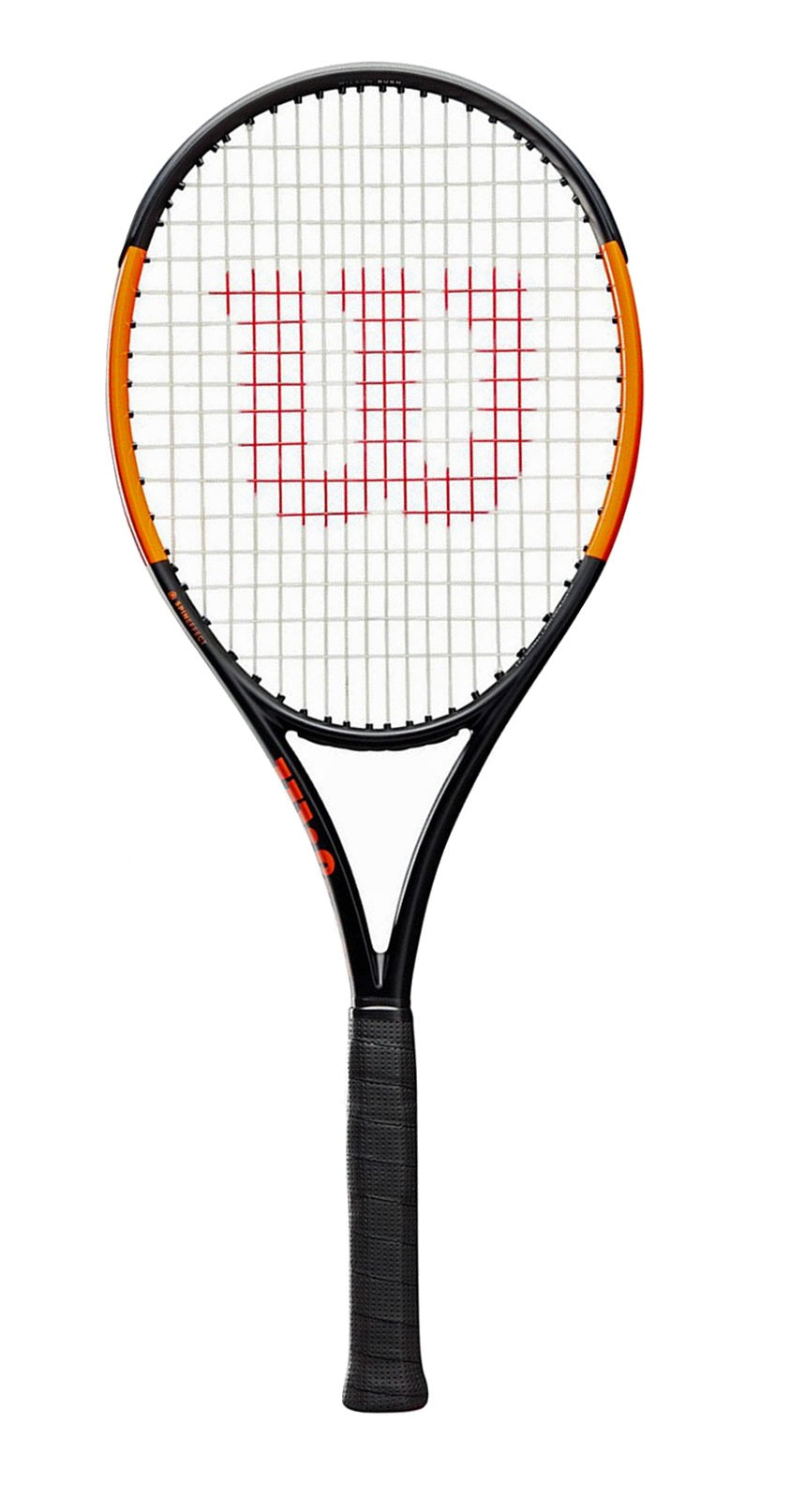 Wilson Burn 100 LS Graphite Tennis Racket - Strung - Racketworld UK