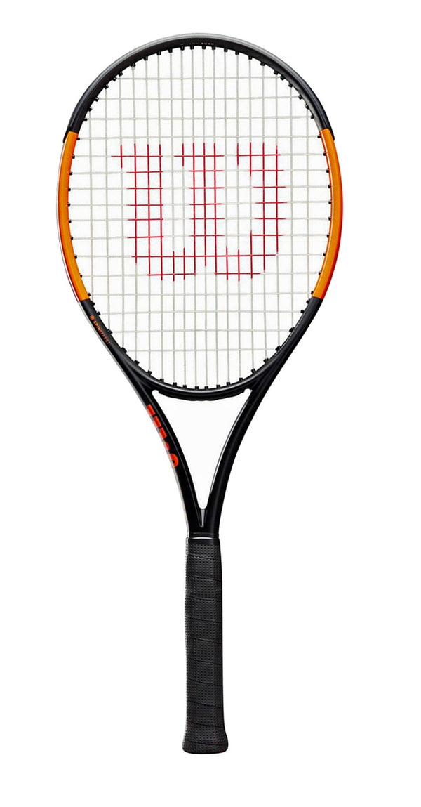Wilson Burn 100 LS Graphite Tennis Racket - Strung - Racketworld UK