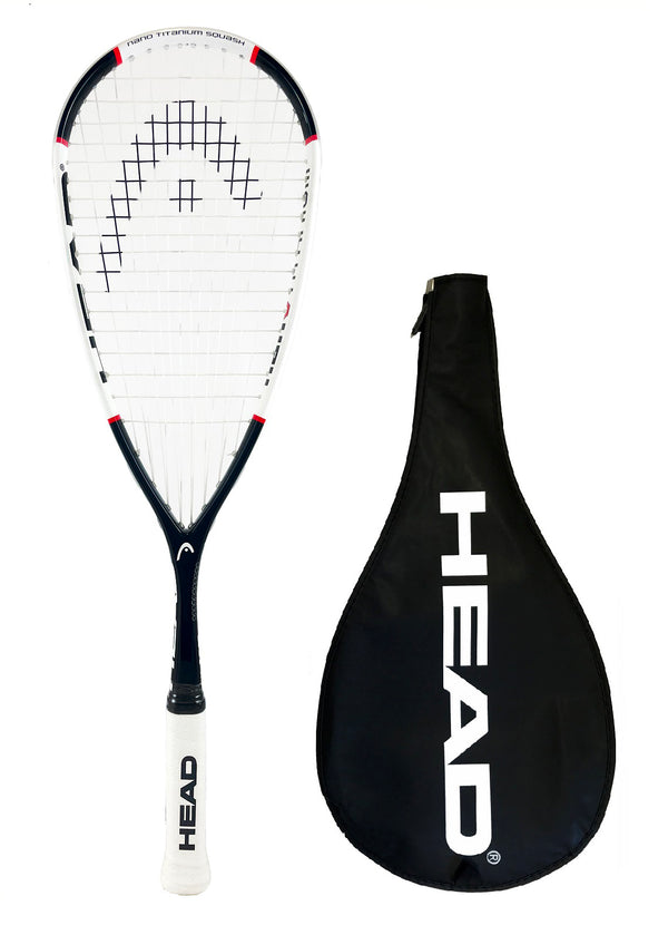Head Nano Ti 115 Squash Racket + Cover - Racketworld UK